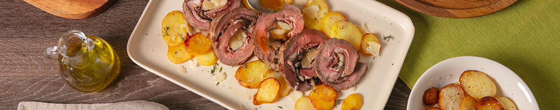 Rotolo di carne ripieno di radicchio, pancetta e Grana Padano - Grana ...